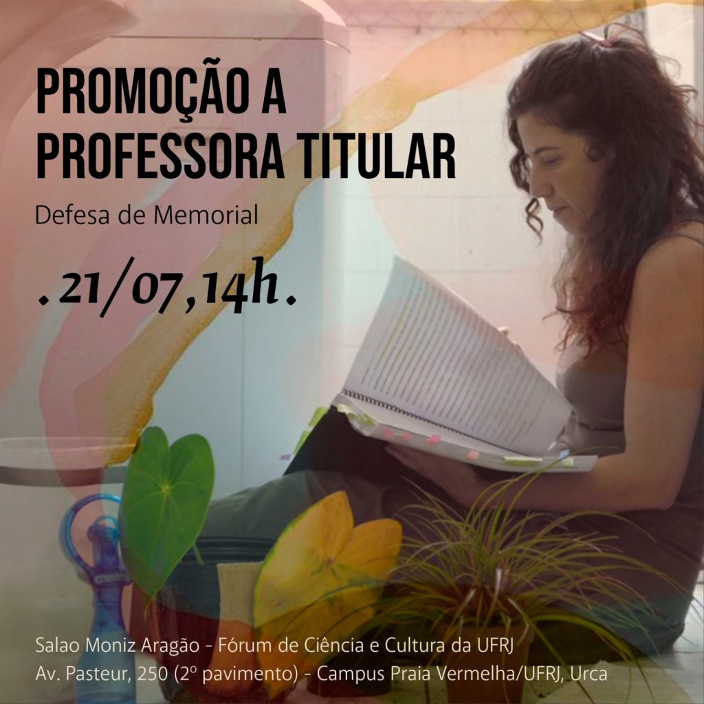 Defesa De Memorial De Fernanda Bruno Para Promoção A Professora Titular